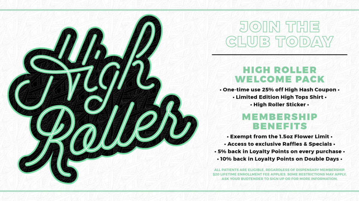 High Tops Promotions | High Tops Cannabis Dispensary