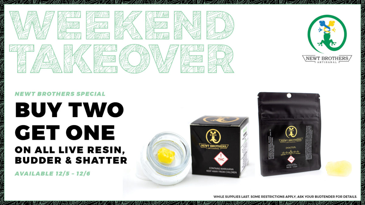 Newt Brothers Live Concentrates - Handmade in Denver | Hightops ...